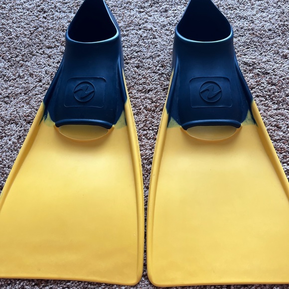 Swim | Kids Flippers Yellow And Blue | Poshmark
